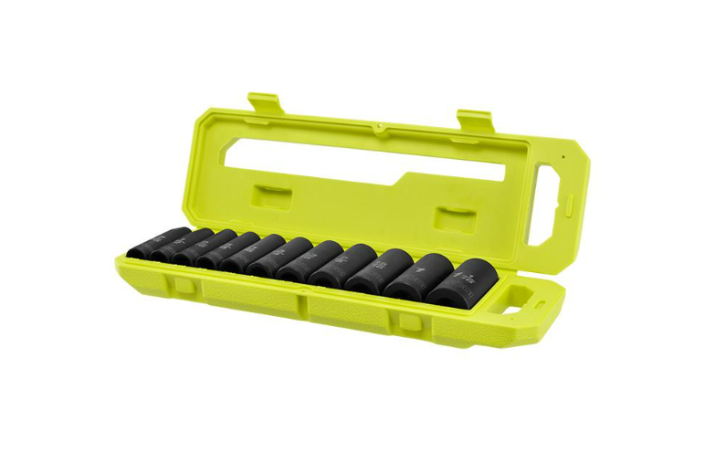 RYOBI 11 PC. 1/2" Drive Metric Deep Impact Socket Set – Direct Tools Canada